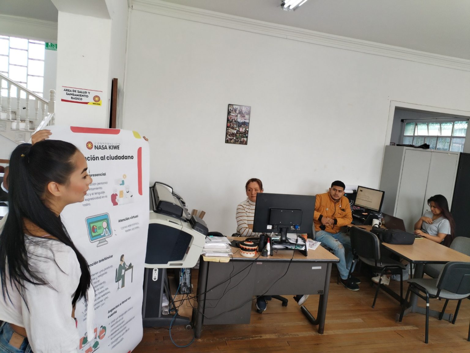 Socialización sobre los canales de atención al ciudadano en la ...